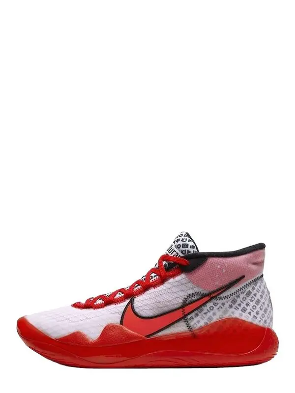 Nike Kd "youtube" Mid Top Sneakers - Red/white