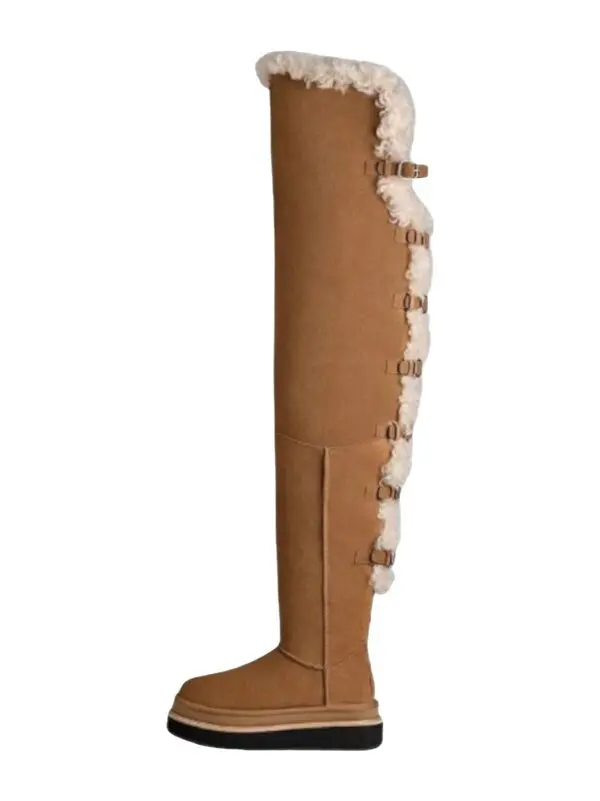 UGG X Sacai Thigh High Boot - Chestnut