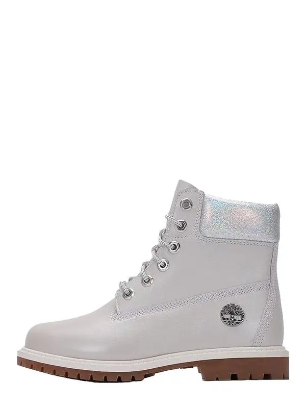 Timberland Heritage 6-inch Waterproof Lace-up Boots - Grey/silver
