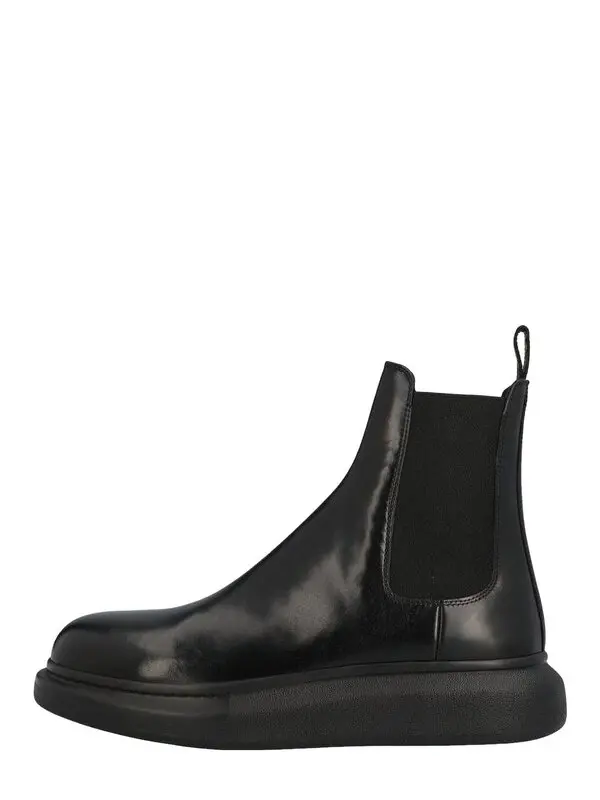 Alexander McQueen Hybrid Chelsea Boot - Black
