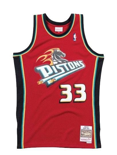 Mitchell & Ness Nba Detroit Pistons Alternate 1999-00 Grant Hill Swingman Jersey - None