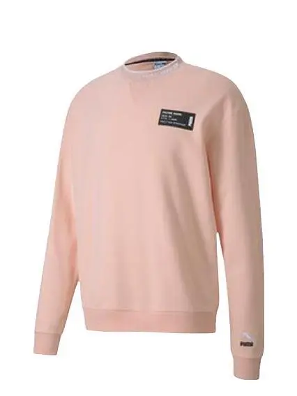 PUMA Culture Maker Knitted Collar Pullover - Pink
