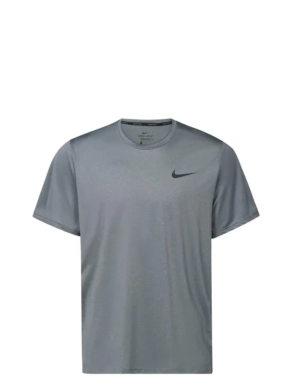Nike Pro Dri-fit Short Sleeve Top - Gray