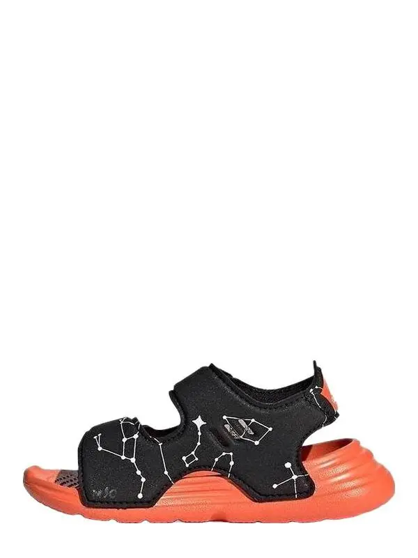 Adidas Swim Sandals - Black/orange