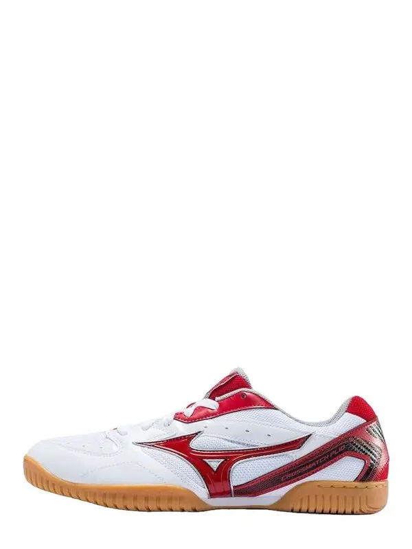 Mizuno Table Tennis Athletic Shoes - White/red/black
