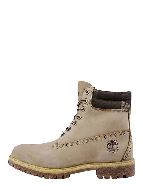 Timberland 6 Inch Premium Waterproof Wide-fit Boots - White/black