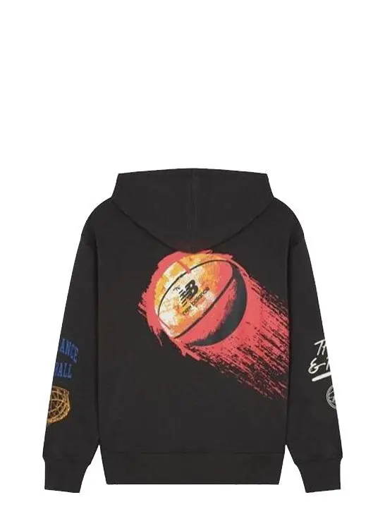 NEW BALANCE Hoops Merged Eras Sweat Hoodie - Phantom