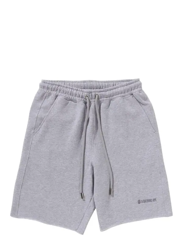 A BATHING APE Raw Edge Sweatshorts - Grey