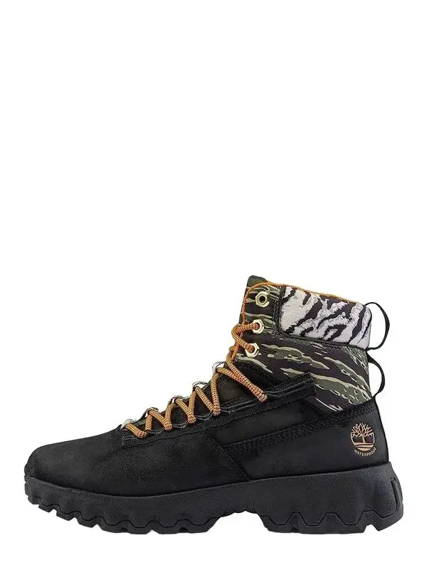 Timberland High Top Lace-up Boots - Black