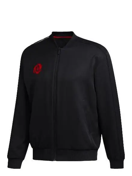 Adidas Cny Rose Jkt Basketball Bomber Jacket - Black