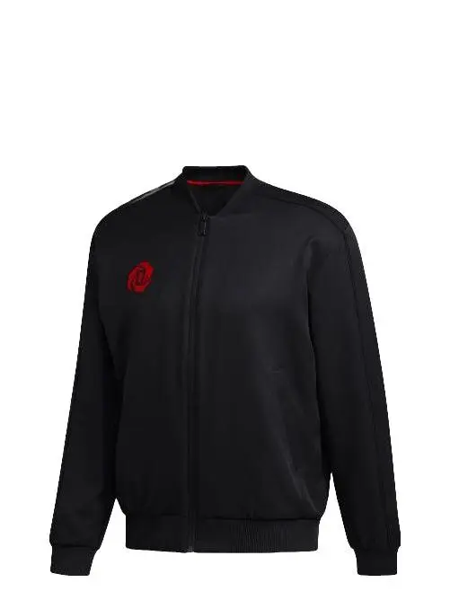 Adidas Cny Rose Jkt Basketball Bomber Jacket - Black