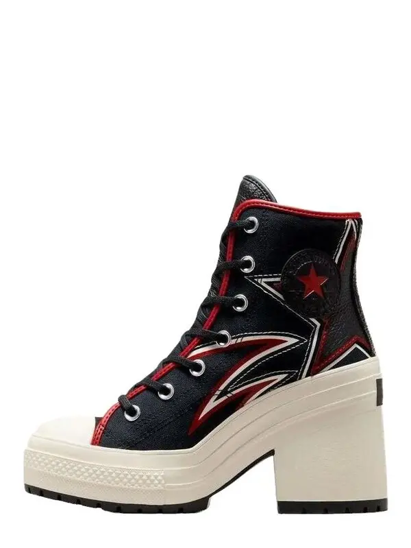 CONVERSE Chuck 70 De Luxe Heel High 'moto - Black/red/white