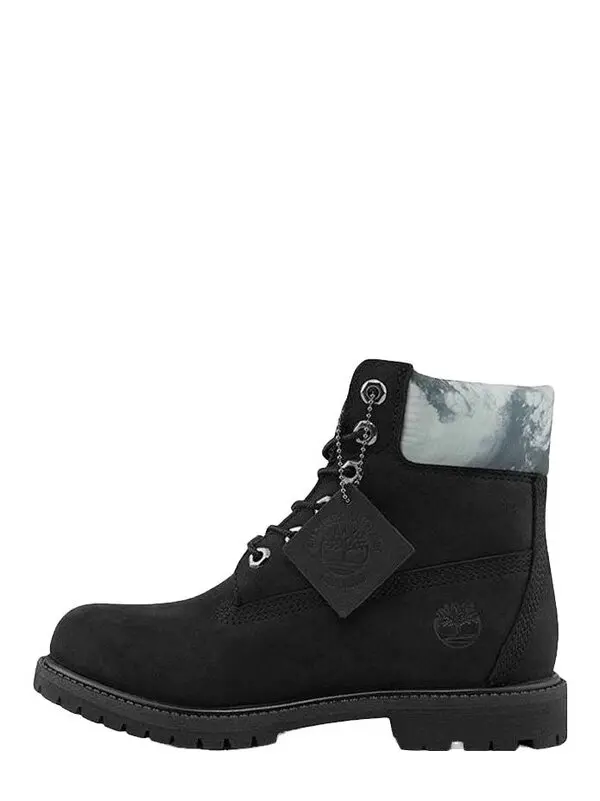 Timberland Premium 6-inch Waterproof Lace-up Boot - Black/blue