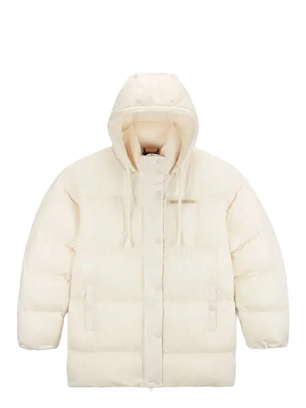 CONVERSE Oversized Down Puffer Jacket - Beige