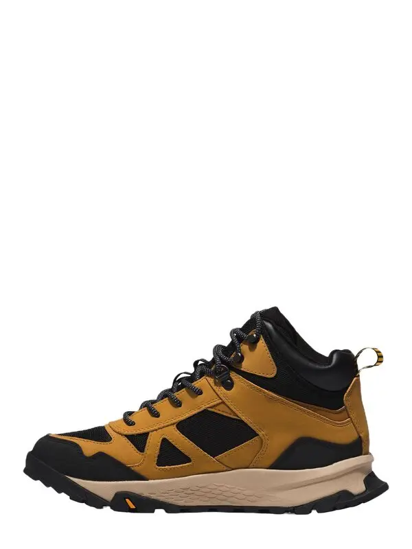 Timberland Lincoln Peak Waterproof Mid Calf Hiking Boots - Yellow/black