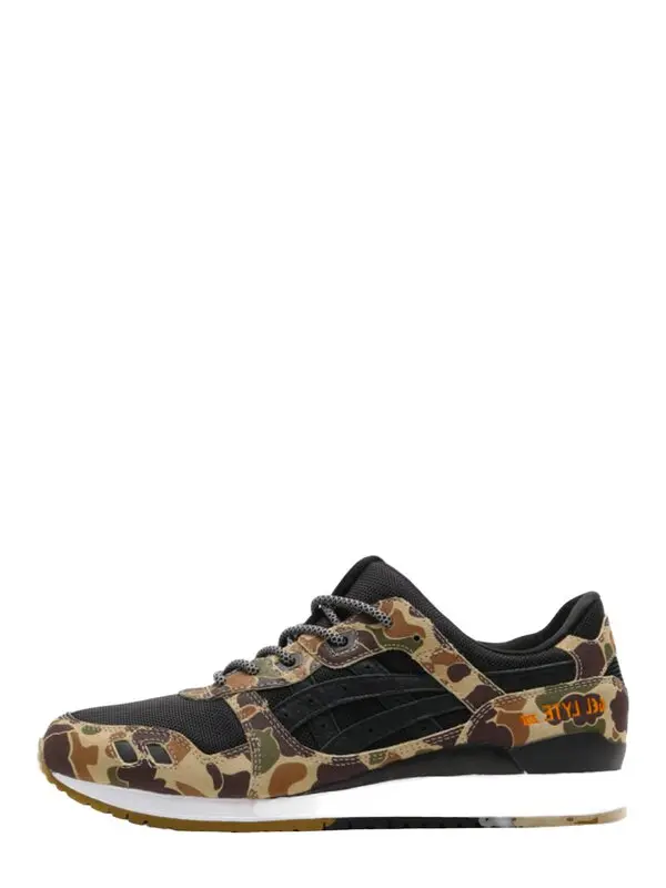 Asics X Atmos Gel-lyte 3 "duck Camo" Lace-up Sneakers - Black