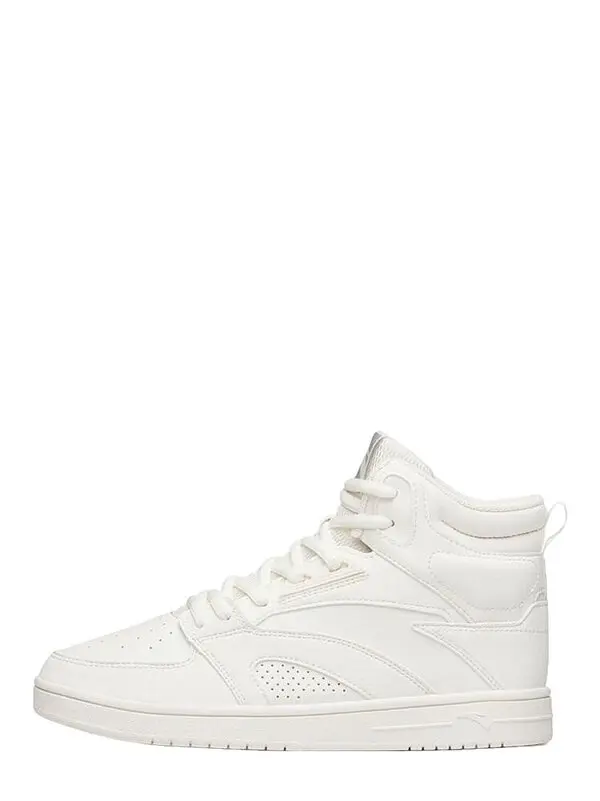ANTA Skateboarding Series High-top Sneakers - Ivory
