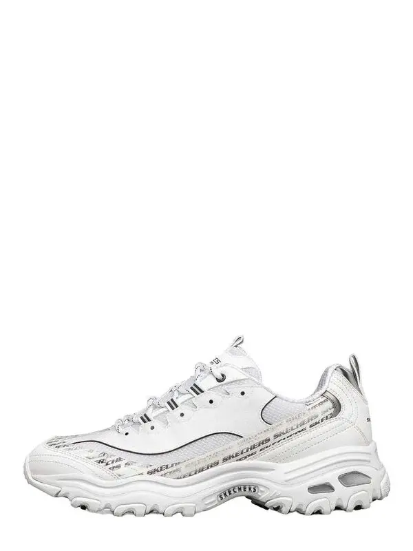 Sketchers D'lites 1.0 Athletic Sneakers - White/black