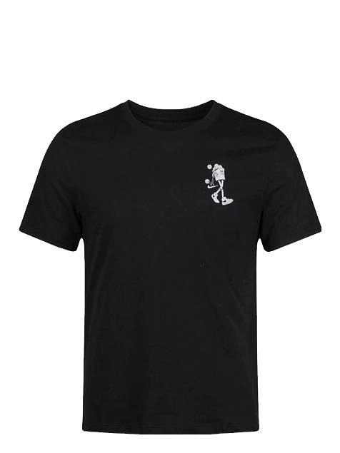 Nike Short Sleeve Basketball Graphic Tee - Black