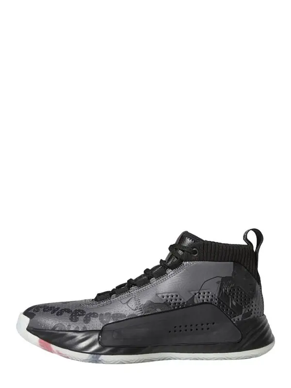 Adidas Dame 5 High Top Sneakers - Black