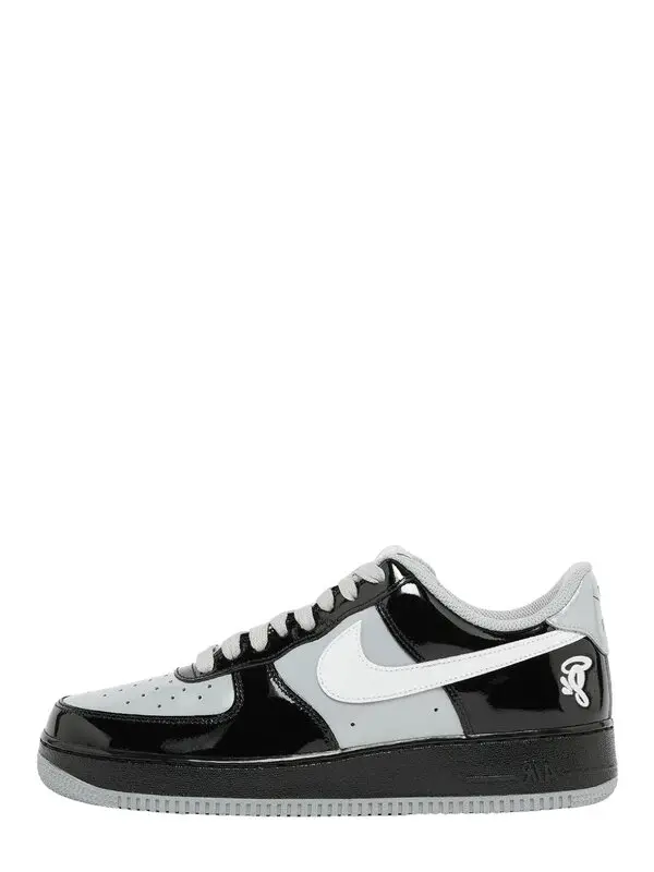Nike Force 1 Low X Central Cee 'syna World - Black/light Smoke Grey/white