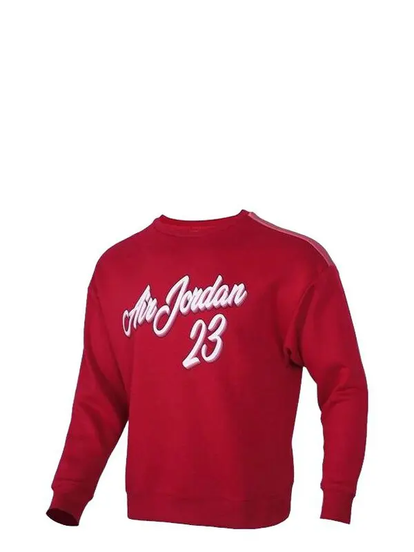 JORDAN 23 Fleece Lined Pullover - Wine Red