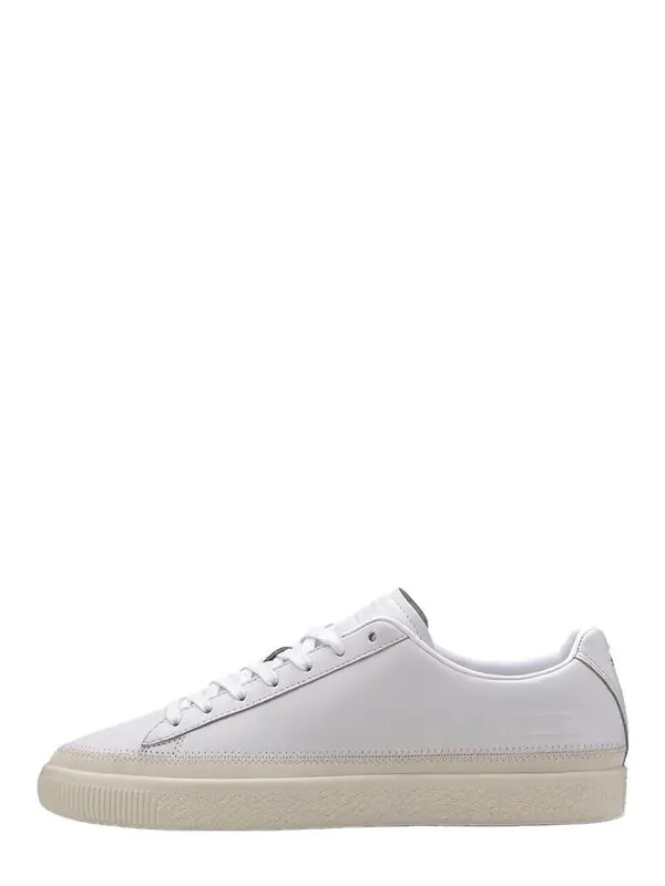PUMA Basket Trim Prm Retro Low Top Sneakers - White