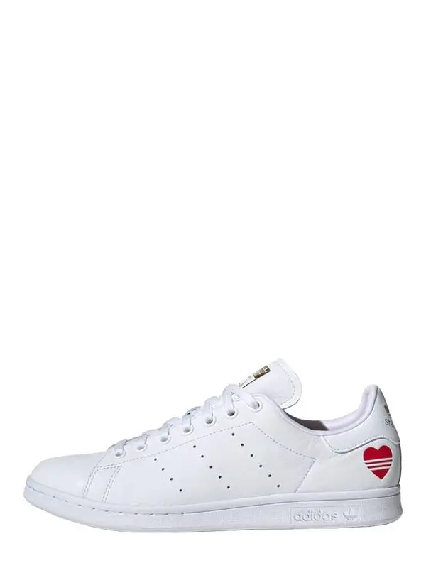 Adidas Originals Stan Smith "valentine's Day" Sneakers - White/red