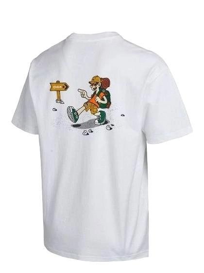 CONVERSE Explorer Graphic T-shirt Asia Sizing - White