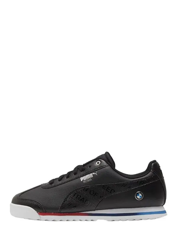 PUMA Roma Low Top Sneakers - Black/white