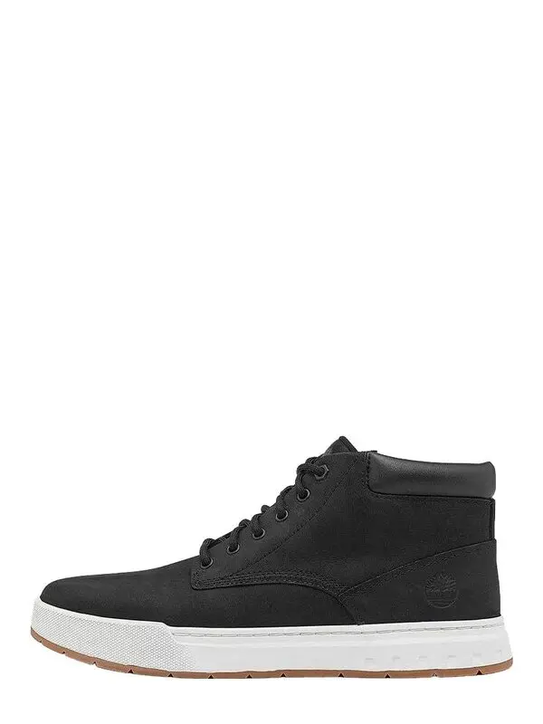 Timberland Leather Chukka Boots - Black/white