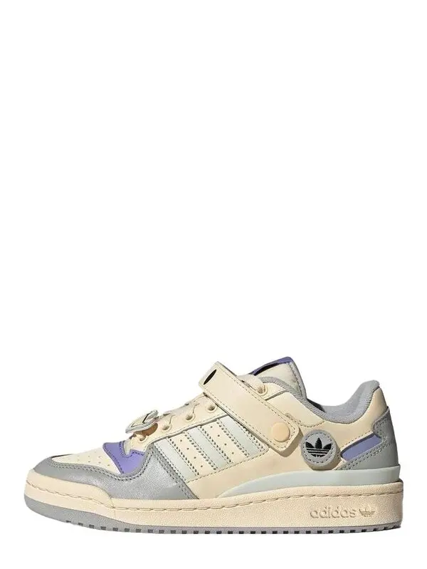 Adidas Originals Forum Low Sneakers - Cream/dark Gray/light Gray