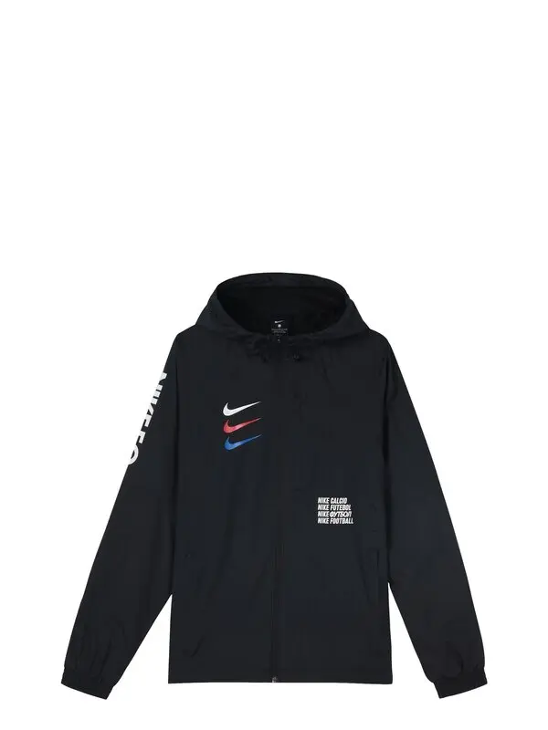 Nike F.c. Woven Breathable Football Sports Jacket - Black