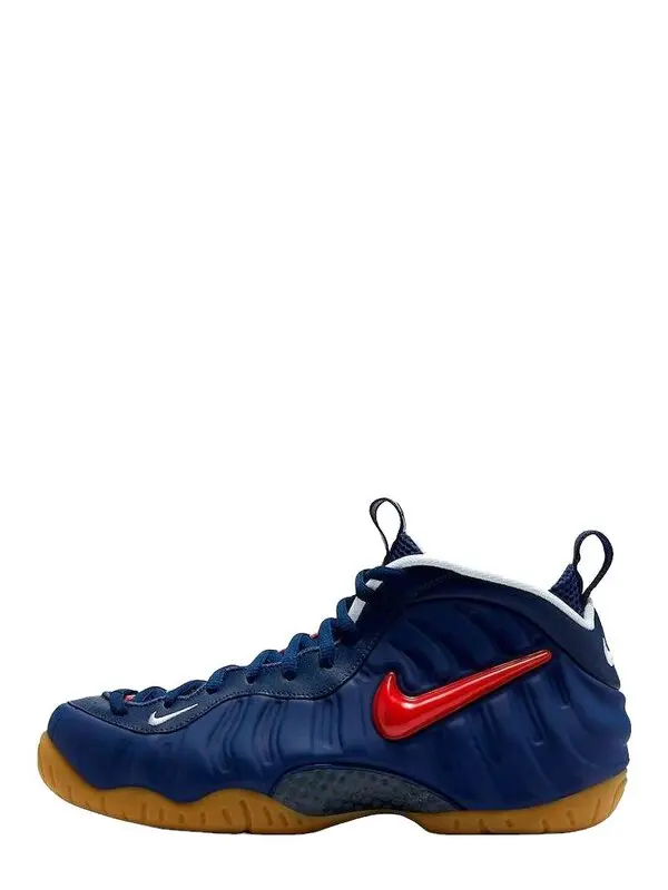 Nike Foamposite Pro Sneakers - Blue/red