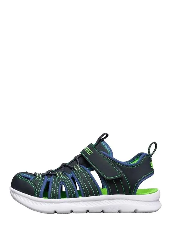 Sketchers C-flex Sandal - Blue/yellow