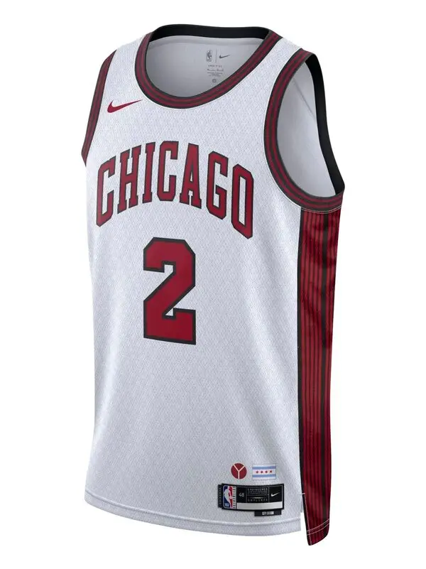 Nike X Nba Chicago Bulls Jersey - White