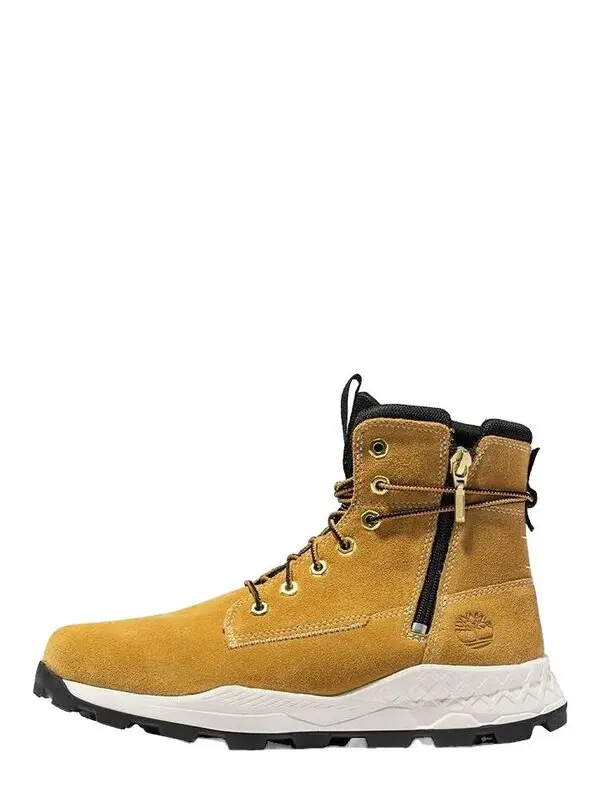 Timberland Brooklyn Side Zip Boot - Yellow/white/black