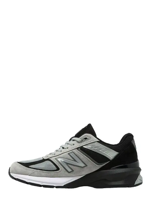 NEW BALANCE 990v5 Made In Usa "kool Grey" Sneakers - Blackgray