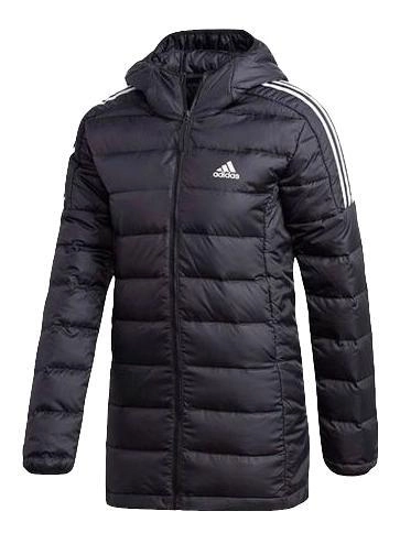 Adidas Lightweight Down Hooded Parka - Black