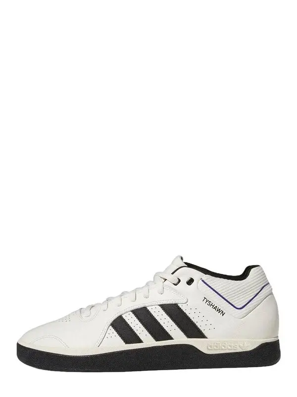 Adidas Tyshawn Mid Top Sneakers - White/black
