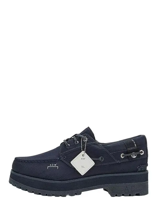 Timberland X A Cold Wall Waterproof 3 Eye Boat Shoe - Navy/white