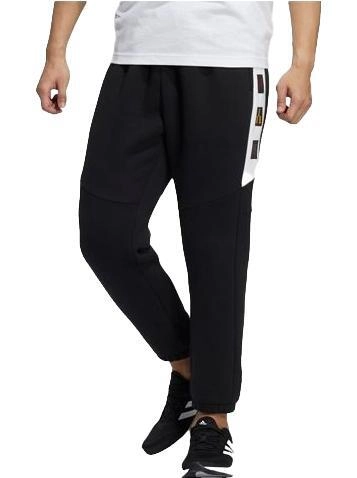 Adidas Logo Printing Knit Bundle Feet Sports Pants/trousers/joggers Black - Default Color
