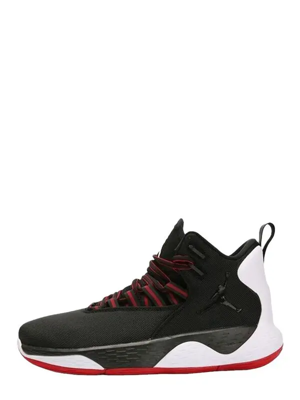 JORDAN Super Fly Mvp Pf Basketball High-top Sneakers - Black/white/red
