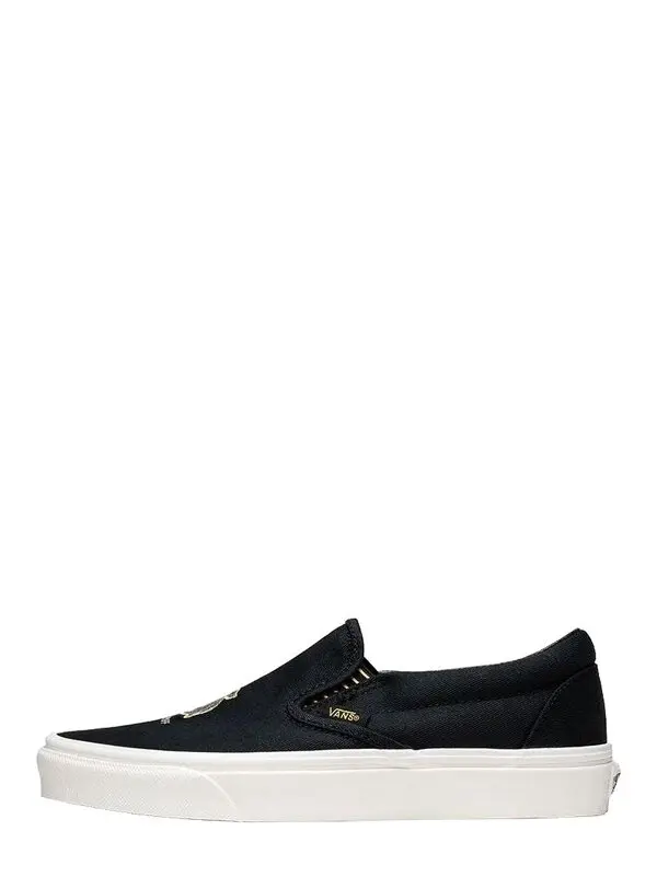 VANS Harry Potter X Classic Slip-on "hufflepuff" Sneakers - Black