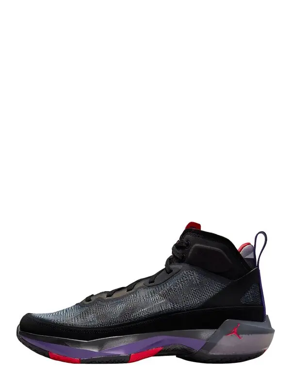 JORDAN Xxxvii Pf Raptors Athletic Sneakers - Black/true Red-club Purple-dk Charcoal-okra