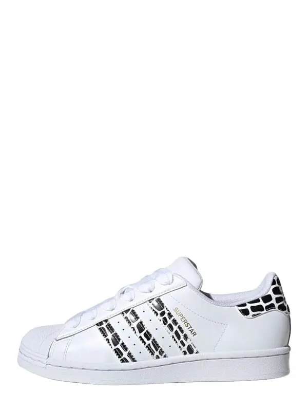 Adidas Superstar "animal Print - White