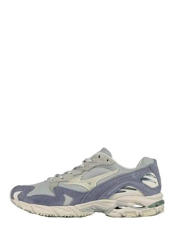 Mizuno Wave Rider Athletic Shoes - Grey/blue