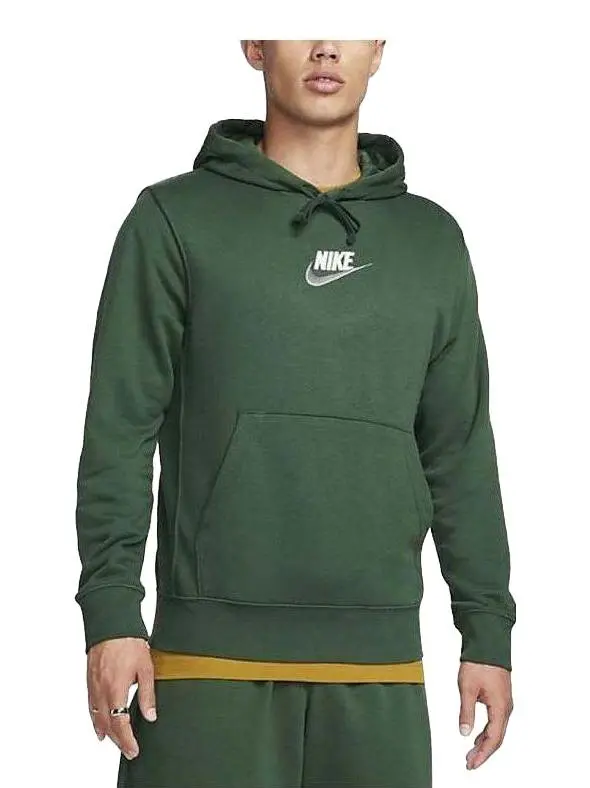 Nike Club French Terry Hoodie - Green