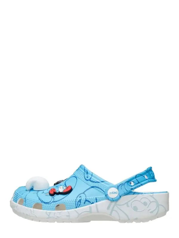 CROCS X The Smurfs Classic Clog - Blue/white