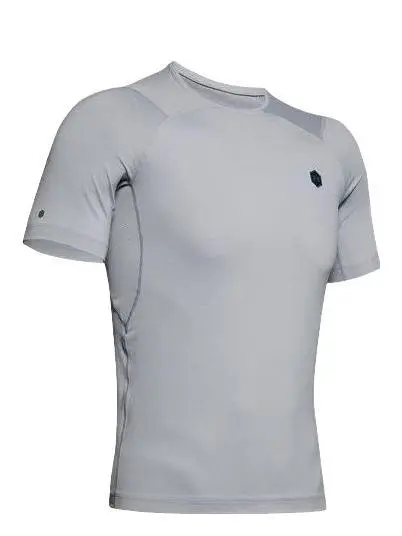 Under Armour Rush Heatgear Short Sleeve - Gray